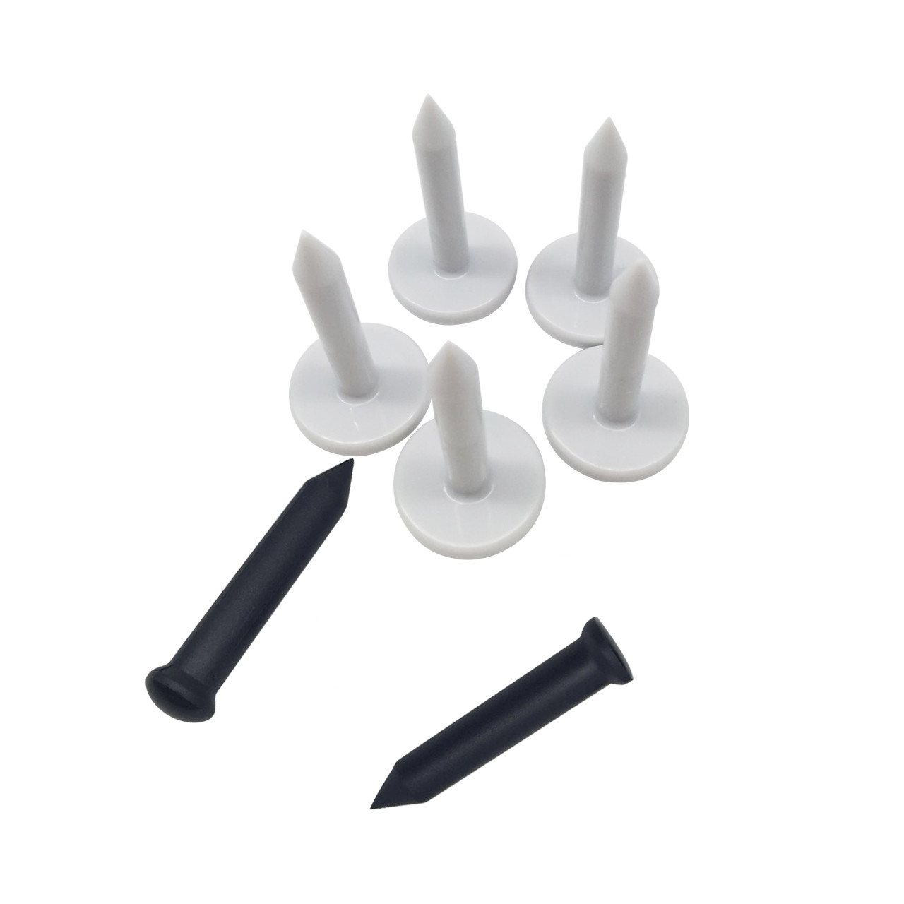 ABS Programmable Monza4 Waterproof 22mm RFID Nail Tag